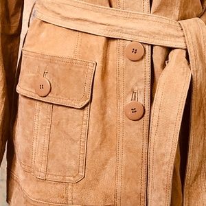 Jennyfer J | Jackets & Coats | Jennyfer J Classic Leather Long Jacket ...